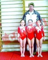 Singurele triplete gimnaste din lume sunt romance