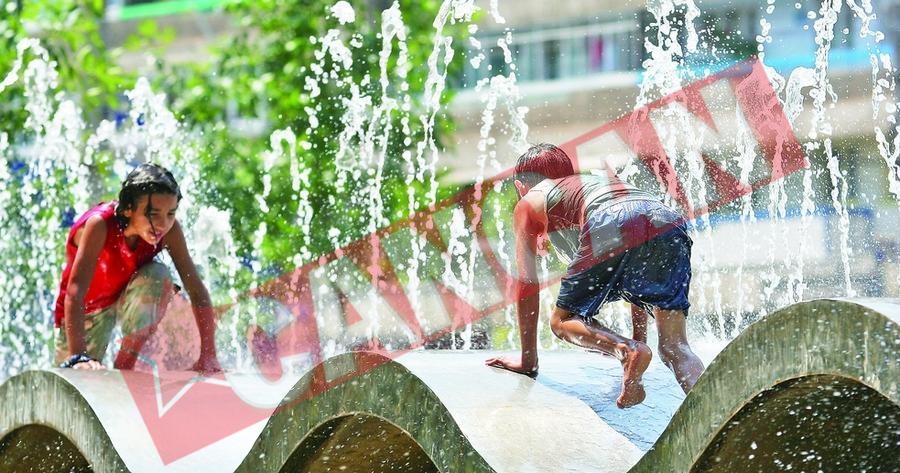 Ziua cea mai torida: 43°C la umbra