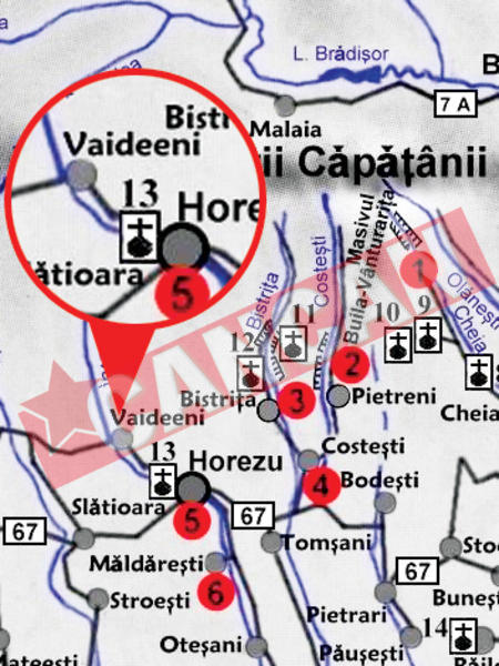 Avion prabusit in munti