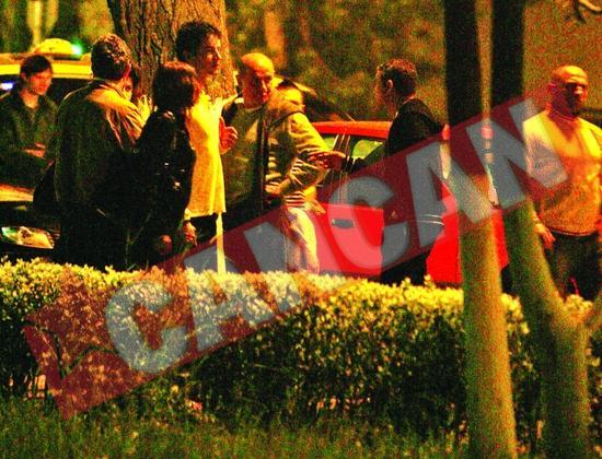 George Copos cu Maserati-ul la discoteca