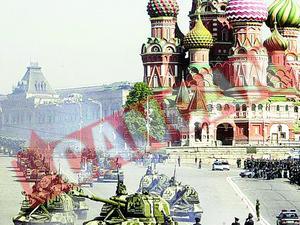 Piata Rosie, distrusa de blindate