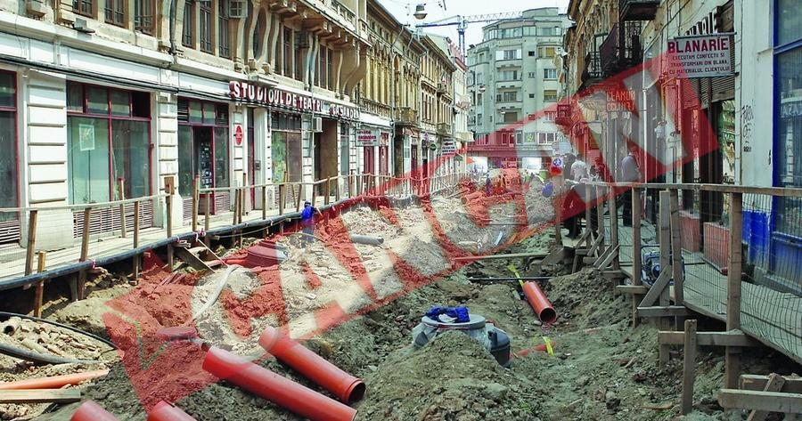 Cea mai veche strada din Bucuresti, pe cale de disparitie