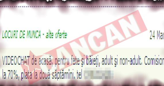 Baietii, vanati de patronii de videochaturi