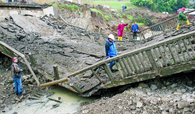 Era sa fie luat de viitura
