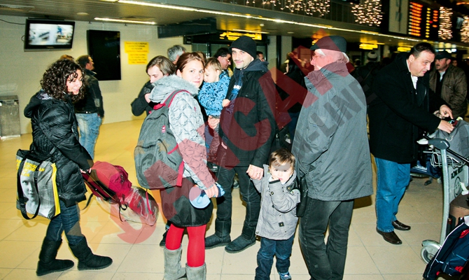 Calin Goia nu a fost in vacanta cu familia lui! Si-a lasat sotia ...