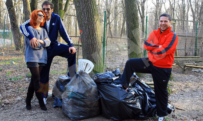 Adela Popescu l-a parasit pe Radu Valcan in padure la Baneasa