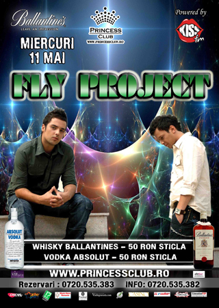 Fly Project vor da autografe si vor socializa cu fanii in club Princess!