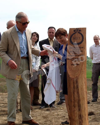Premiera in Romania! Printul Charles a inaugurat o statie de epurare ...