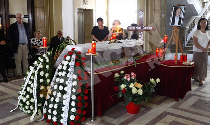 Mihai Carciog, condus pe ultimul drum