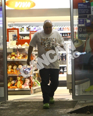 "Marlanu" sfideaza gerul din Romania! In tricou la -15 grade