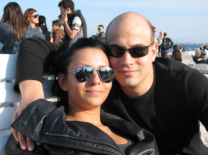 Giulia si familia ei au plecat sa se relaxeze la mare, in Grecia