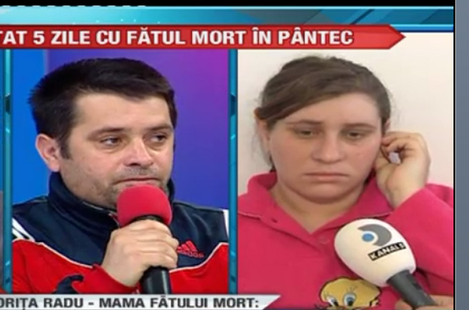 TULBURATOR! Femeia care a stat cinci zile cu fatul mort in pantece a ...