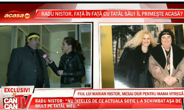 Marian Nistor nu vrea o relaţie cu fiul său! Radu: "Te iubesc, m-ai ...