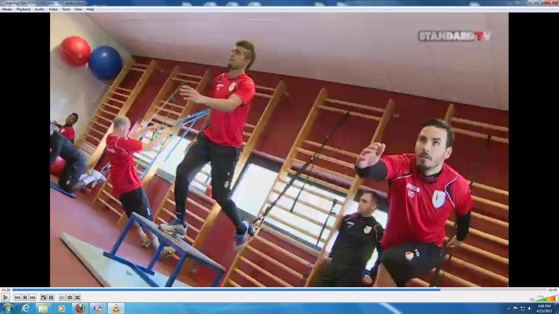 Belgienii scot untul din Adrian Cristea! Uite cum se antreneaza ...