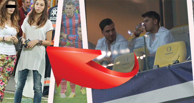 Ce nu s-a vazut la TV la Supercupa ROMANIEI! Memelusa a intrat pe teren ...