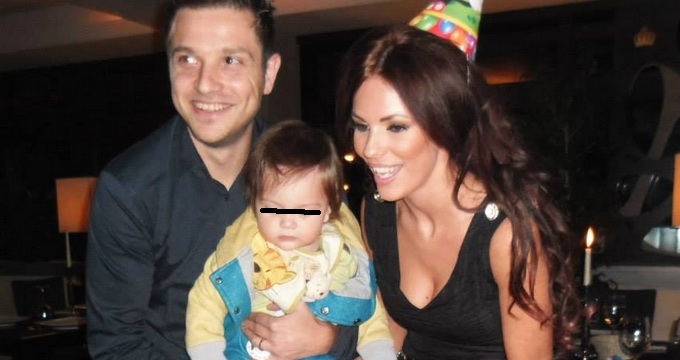 Stelistul Tibi Balan si Andreea Bododel au rupt turta fiului lor ...