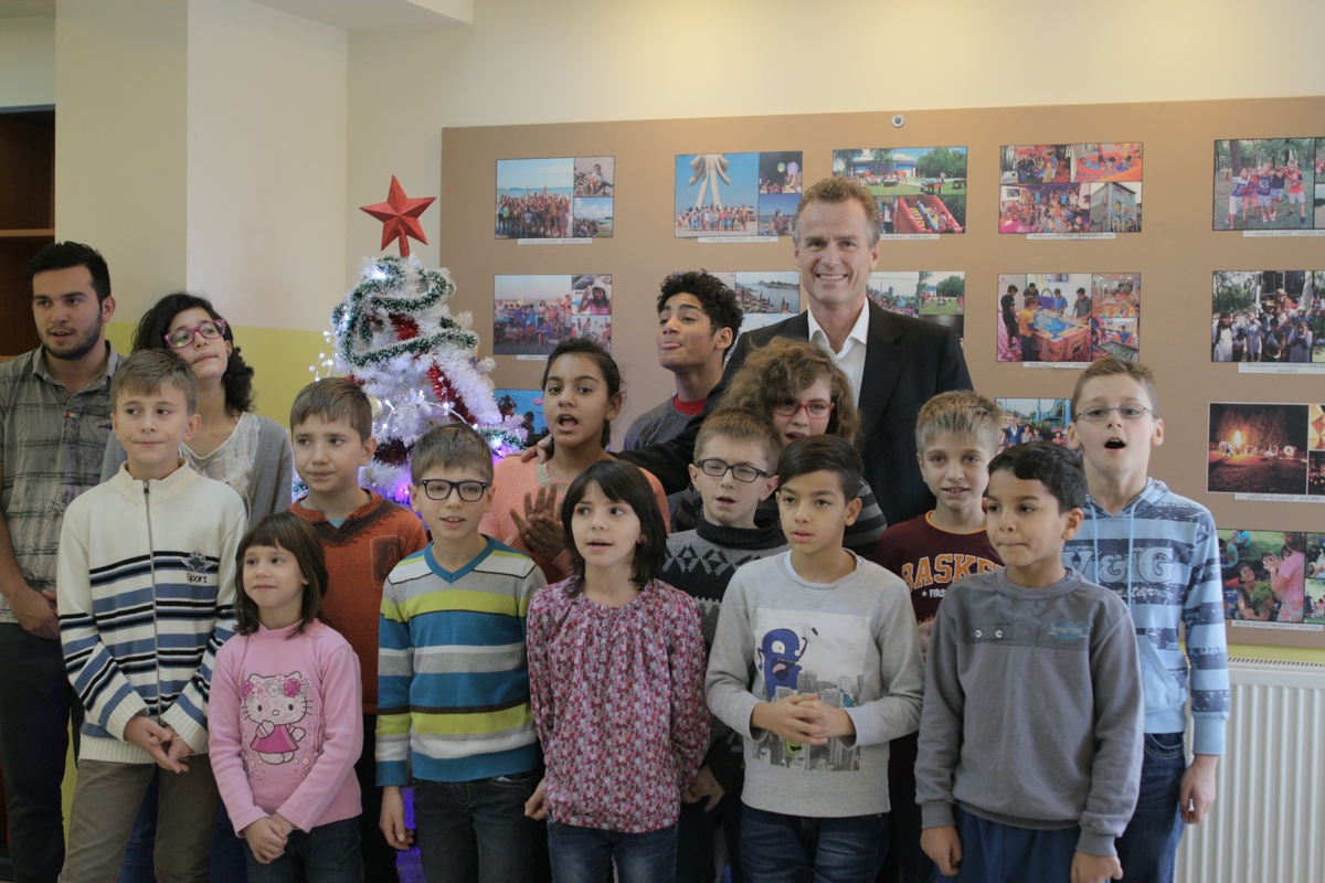 Un norvegian cu o inima de aur! Soren Eriksen a facut o donatie ...