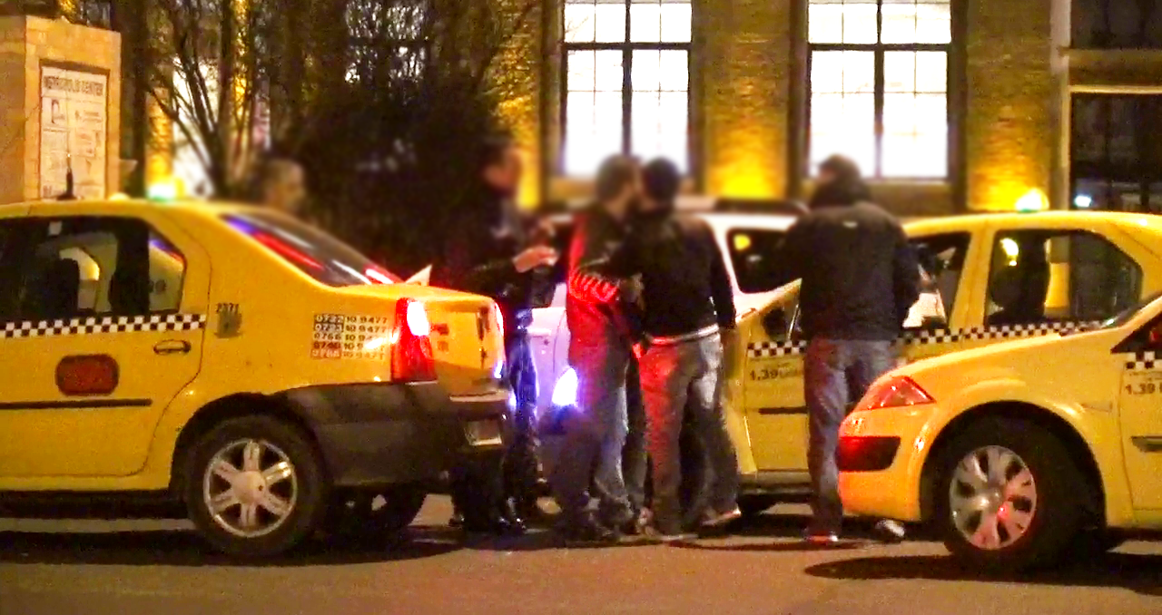 Scandal monstru in fata unui club de fite din Bucuresti! “Baa, va sparg ...