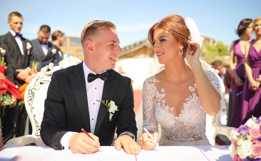 Nuntă mare în lumea sportului din România! Rugbystul IONUŢ PRODAN şi DANIELA OLESCU au spus "Da!“