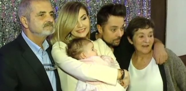 Tudor de la Fly Project şi-a botezat fetiţa! Momentul emoţionant al ...