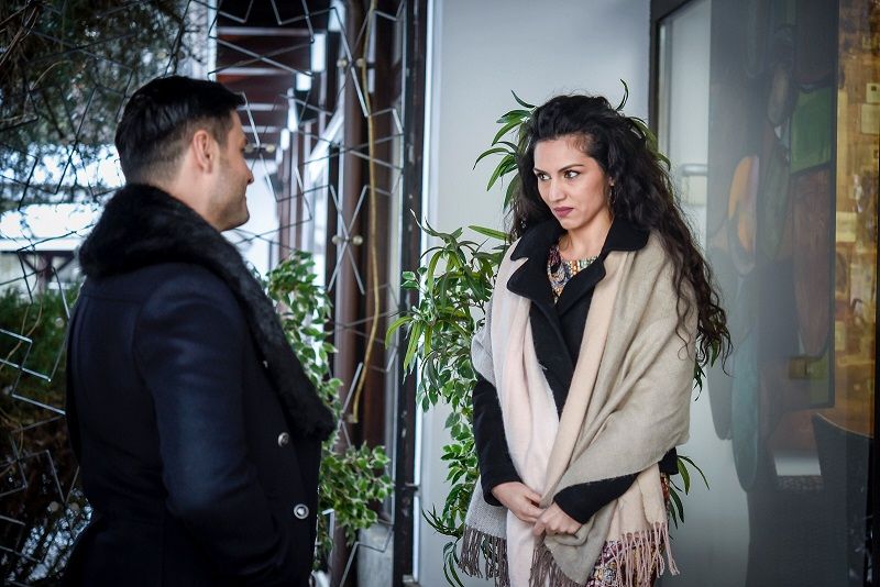 Liviu Vârciu și Doinița Oancea, primul sărut în serialul „Fructul oprit”