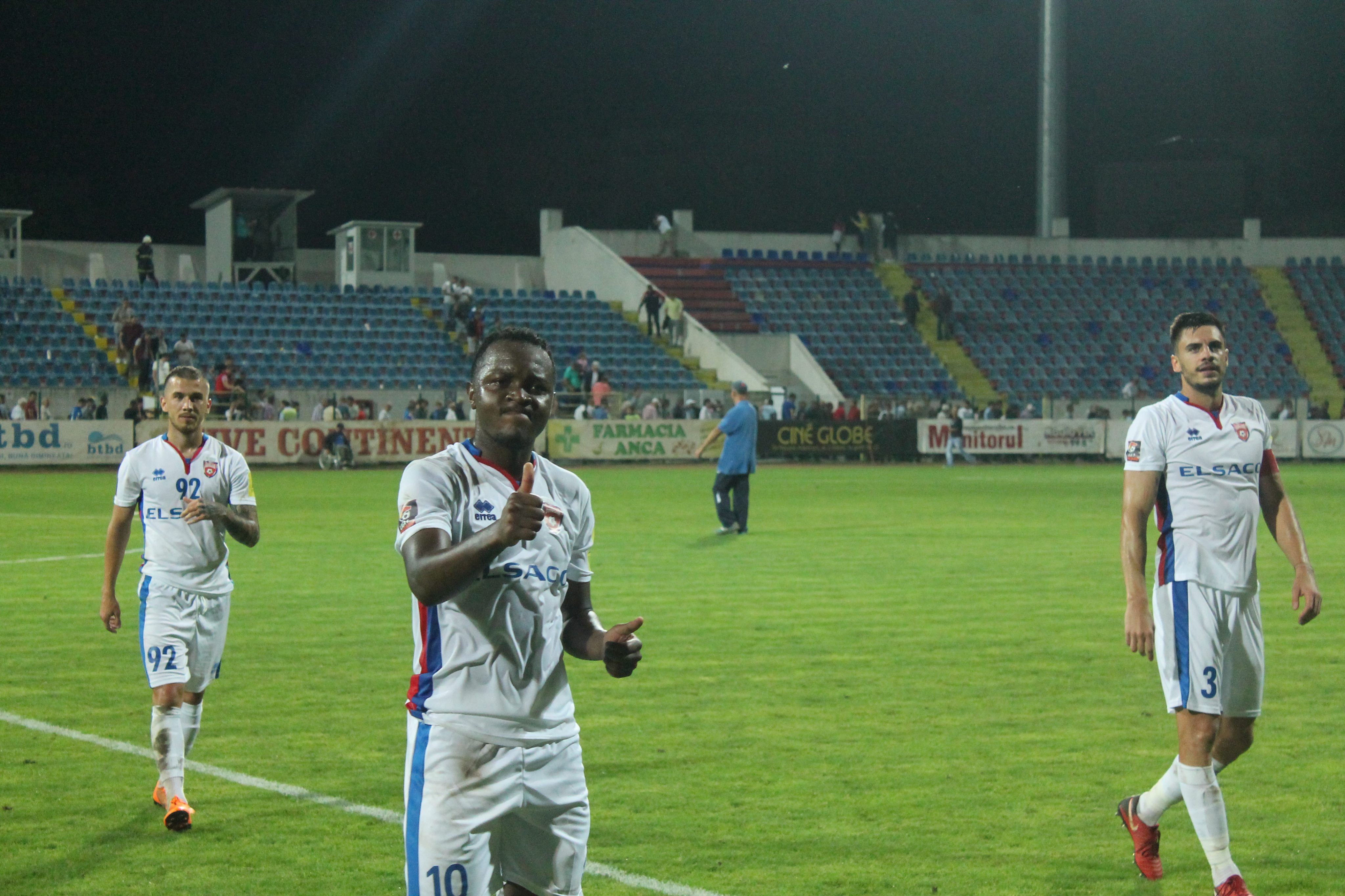 Hervin Ongenda: „Fotbalul din România e la un nivel bun!”