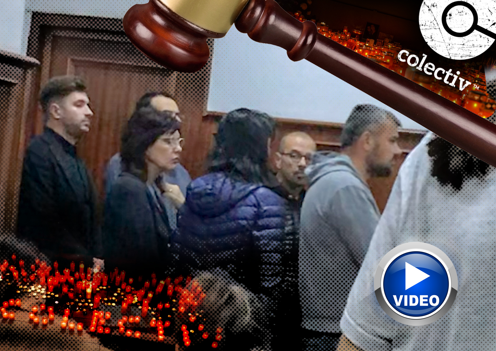 Filmări în premieră cu Piedone & patronii Colectiv, umili în boxa ...