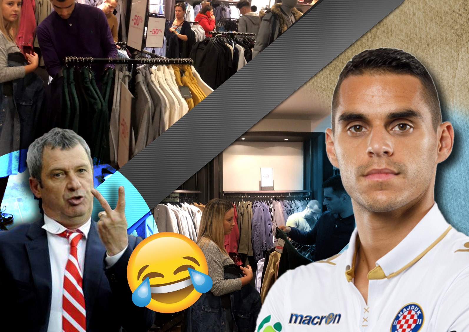 Ivan Pesic, fotbalistul scos din lot de Rednic, se ”antrenează” la shopping