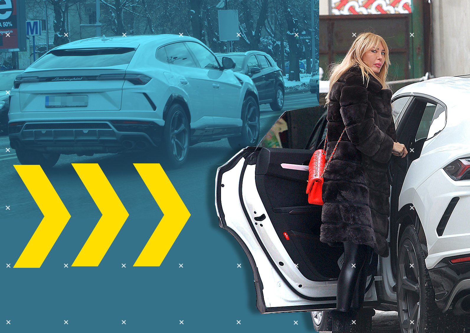 Sexy-patroneasa Medlife e de neoprit! A schimbat Bentley-ul de un sfert ...