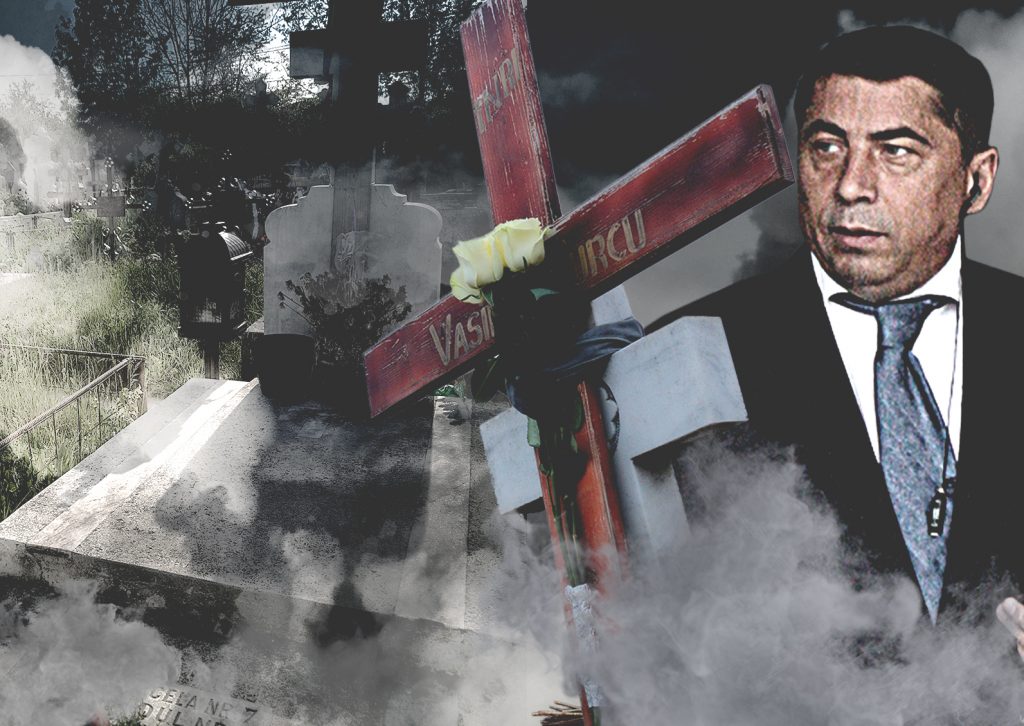 Imagini cutremurătoare de la mormântul fostului finanțator al lui Dinamo