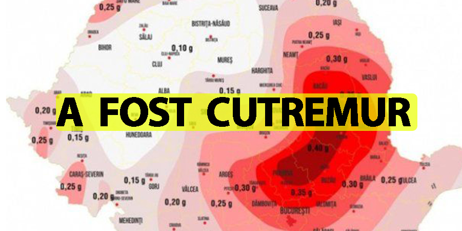 A fost cutremur azi în România, la ora 6:29. L-ați simțit? Pământul s-a ...