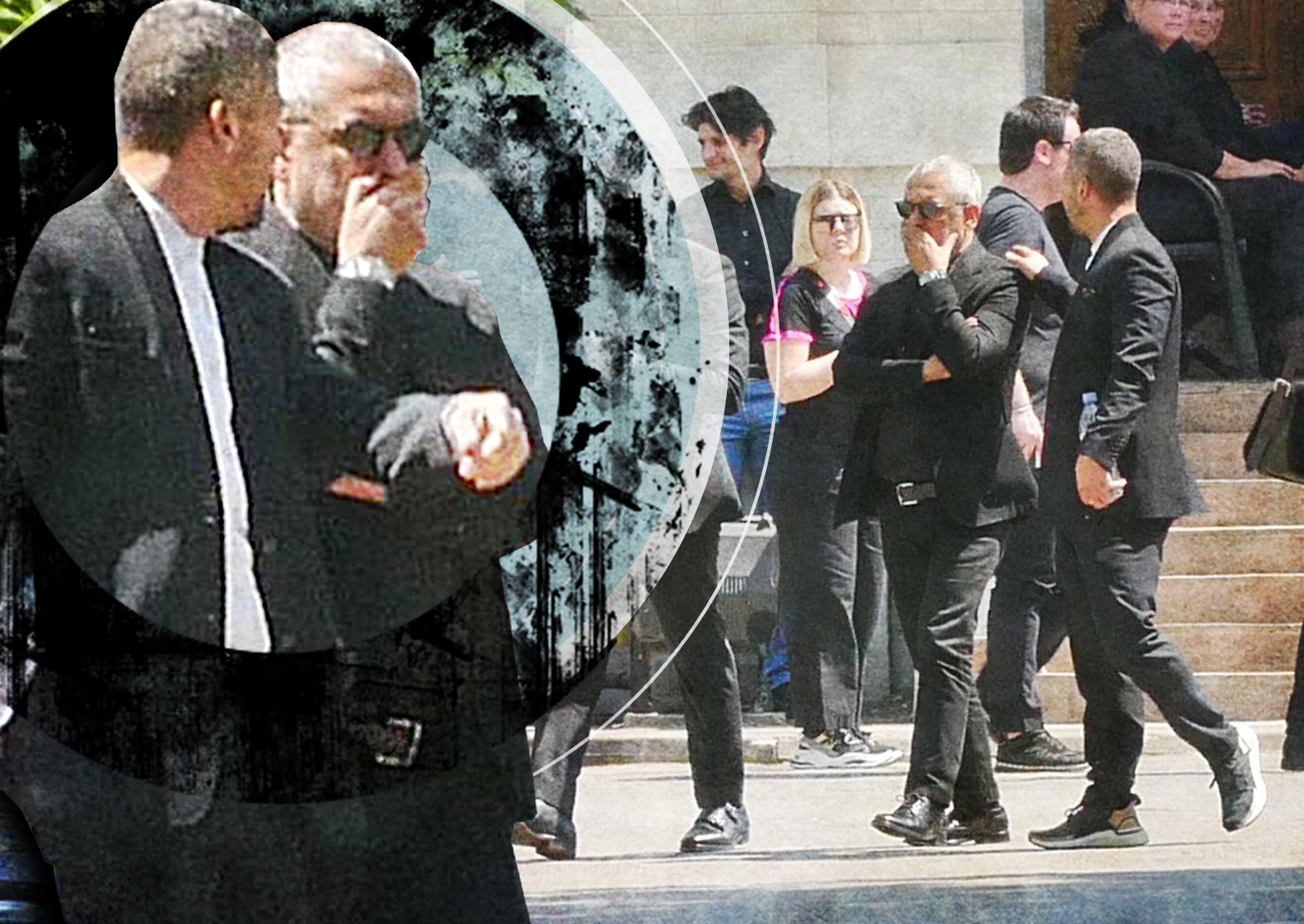 Elie Saab, creatorul vedetelor de la Hollywood a venit la înmormântarea ...