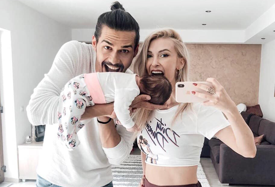Andreea Bălan și George Burcea, nunta și botez în același timp ...