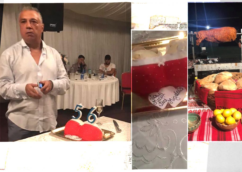 Ion Migdal, fratele lui Fane Spoitoru, a făcut chef faraonic de ziua lui