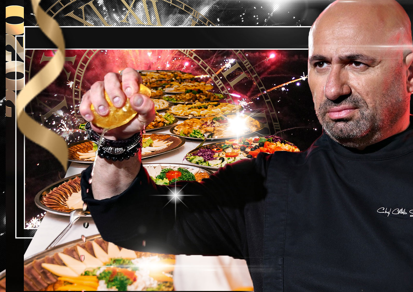 Cel mai cunoscut chef din România recomandă ”negru” pentru Revelion