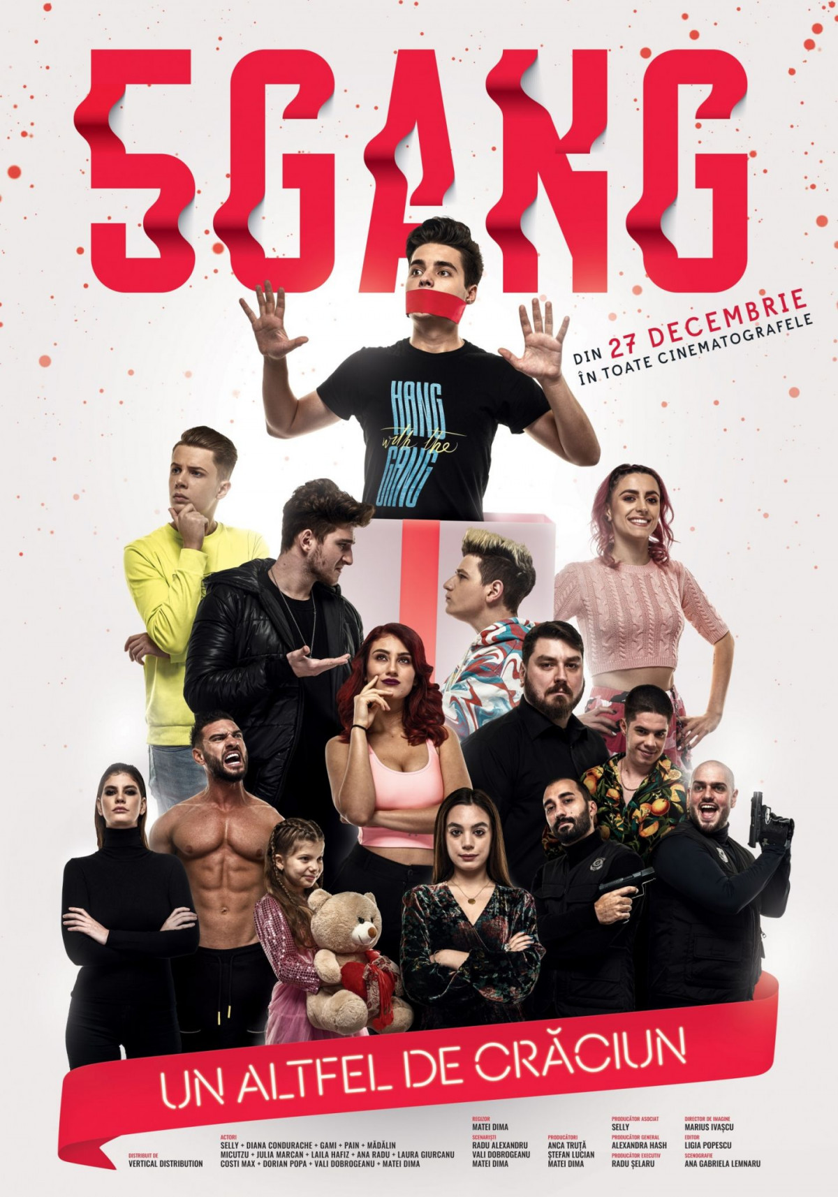 Unde poți vedea filmul 5GANG The Movie cu Selly și Dorian Popa în ...