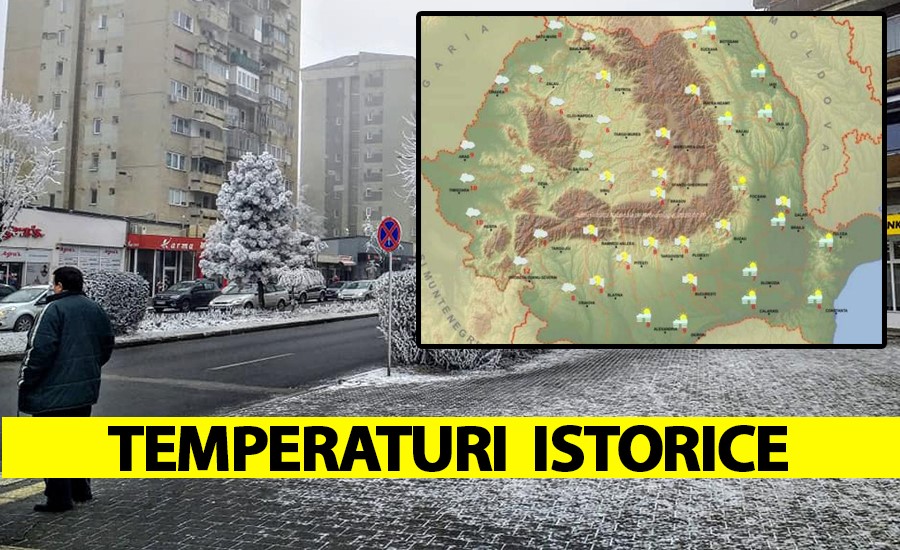 ANM anunță temperaturi istorice în România. Ce se întâmplă cu vremea în ...
