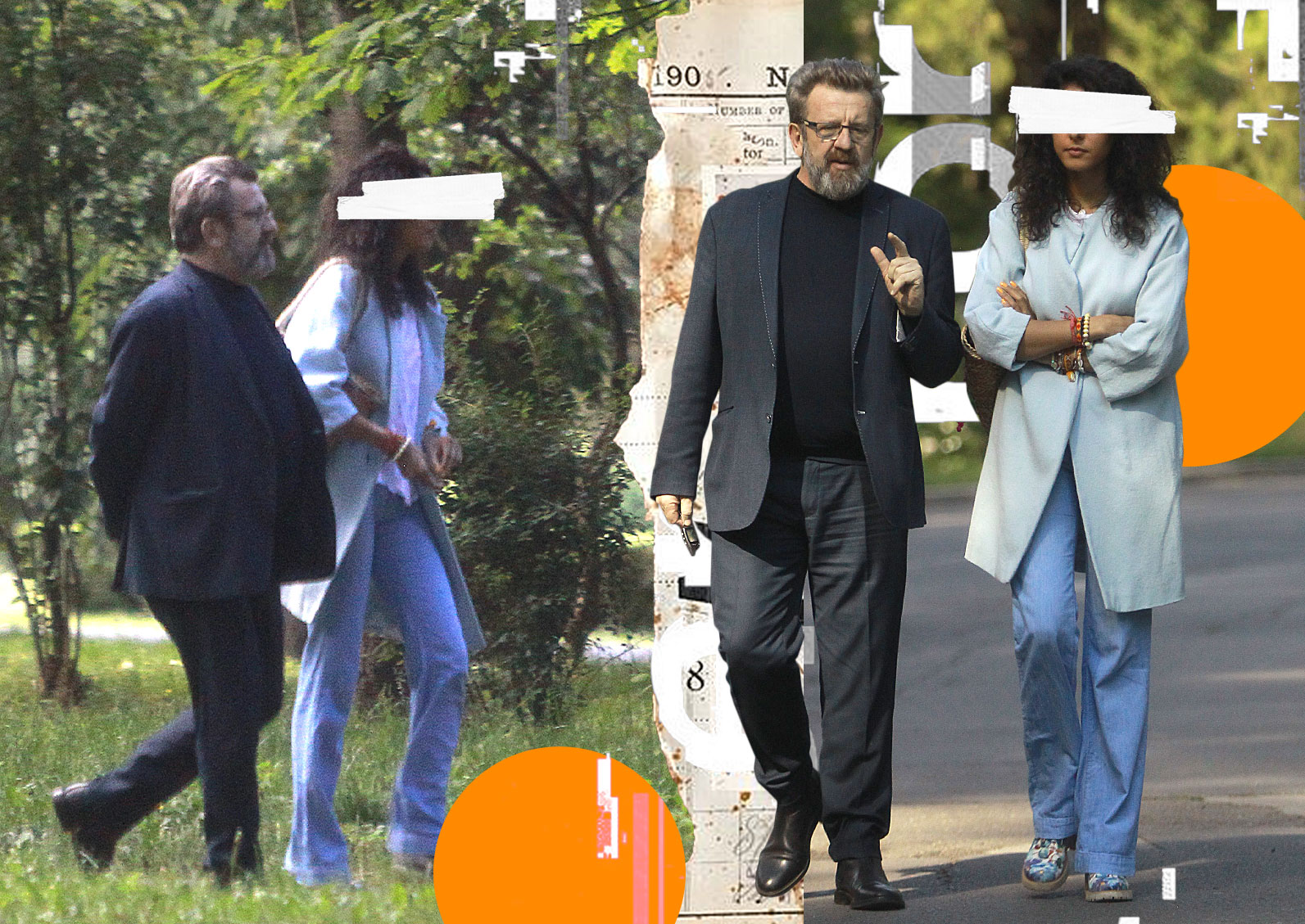 L-am filmat pe Adrian Titieni, la o plimbare romantică alături de...