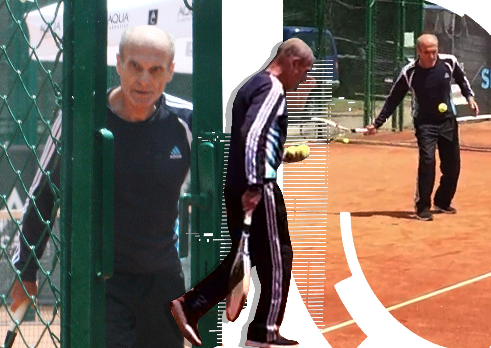 Cum l-am filmat pe CTP la antrenament. Și-a exersat reverul și…