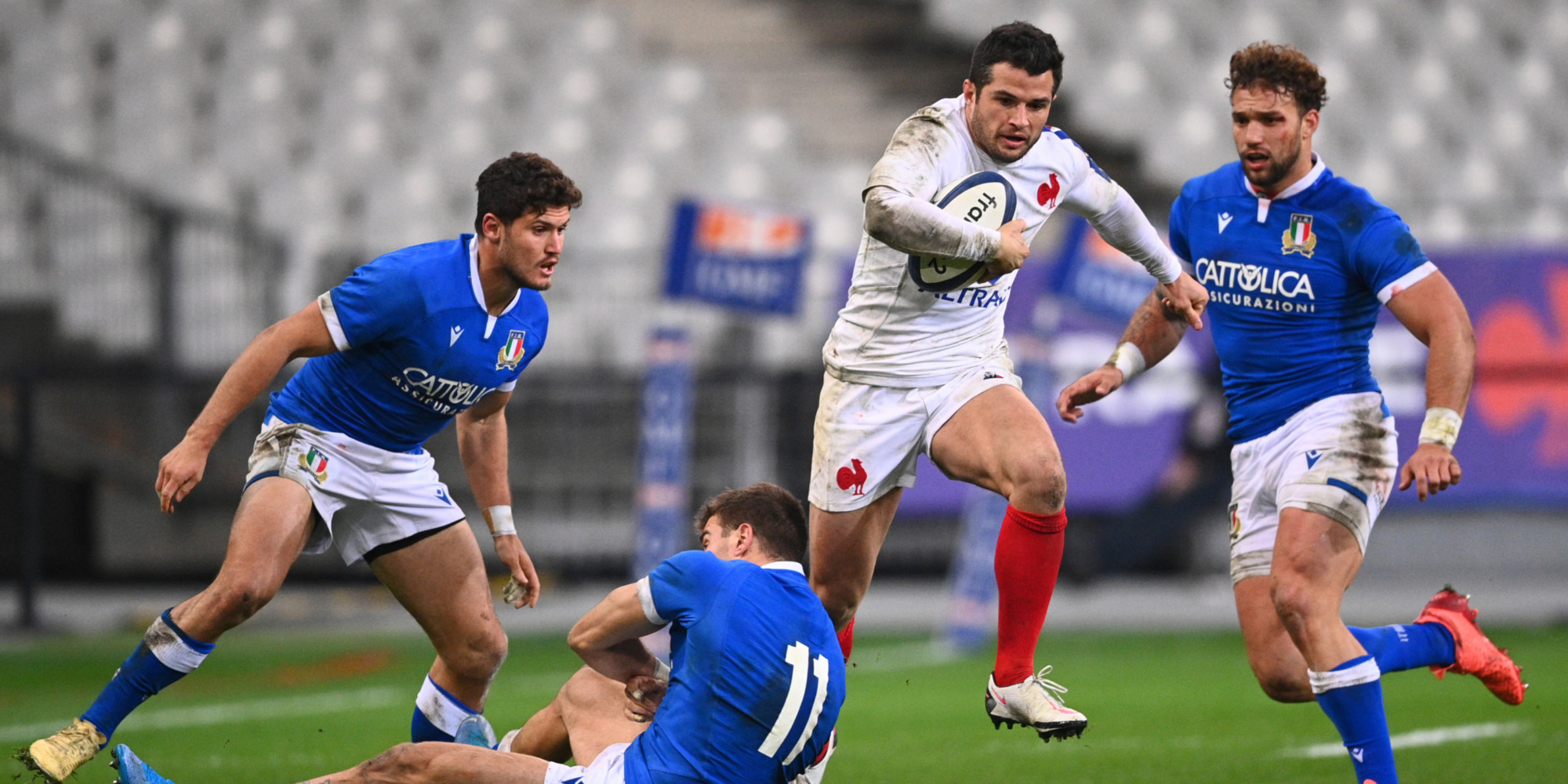 Anglia - Franța în finala Cupei Națiunilor la rugby