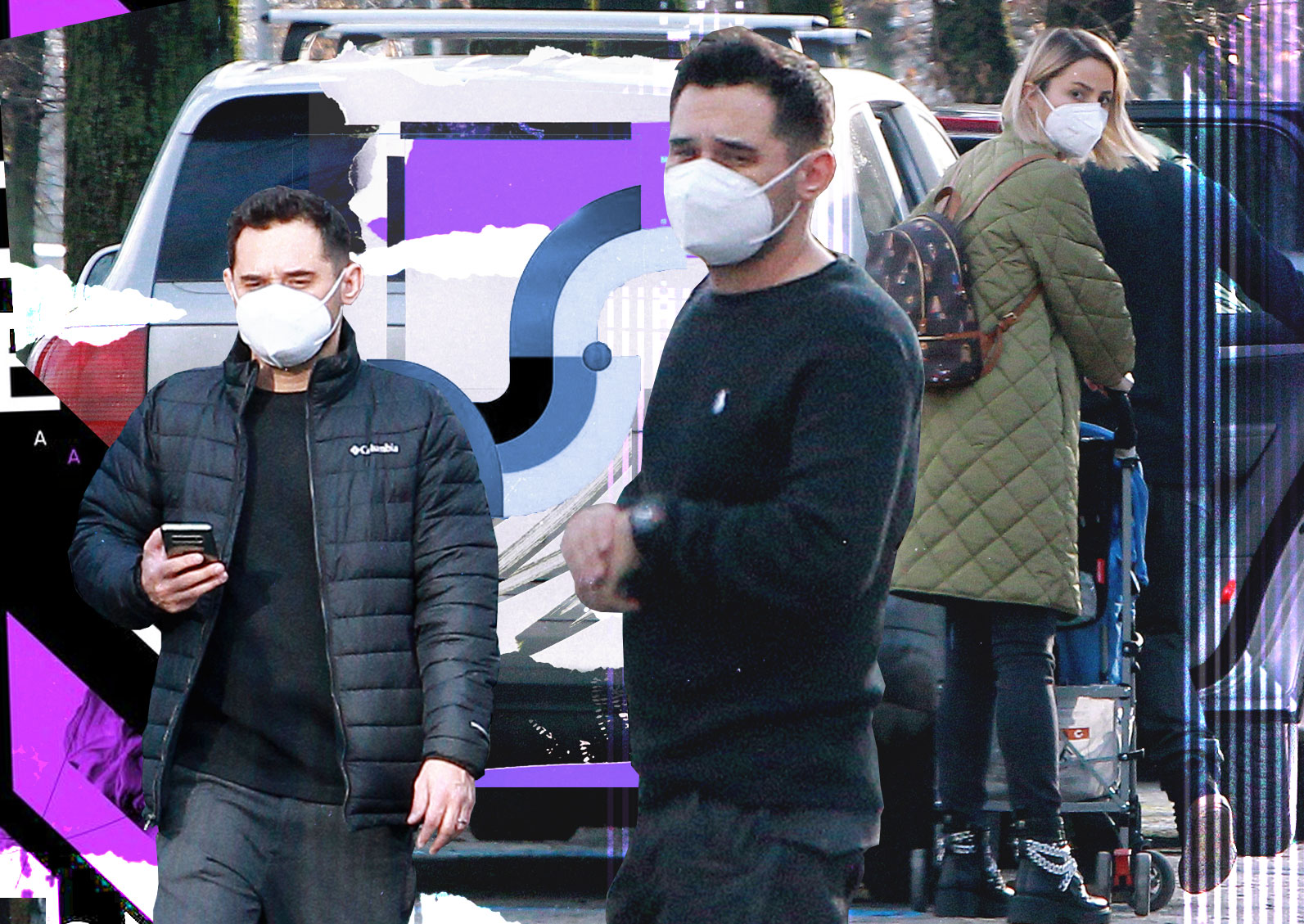 Imagini rare cu Dorel din “Las Fierbinți” + sexy-soția și juniorul