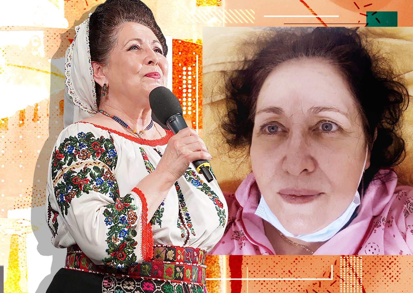 Cât a avut de "tras" cunoscuta cântăreață de muzică populară de pe urma COVID-ului în care nu a ...