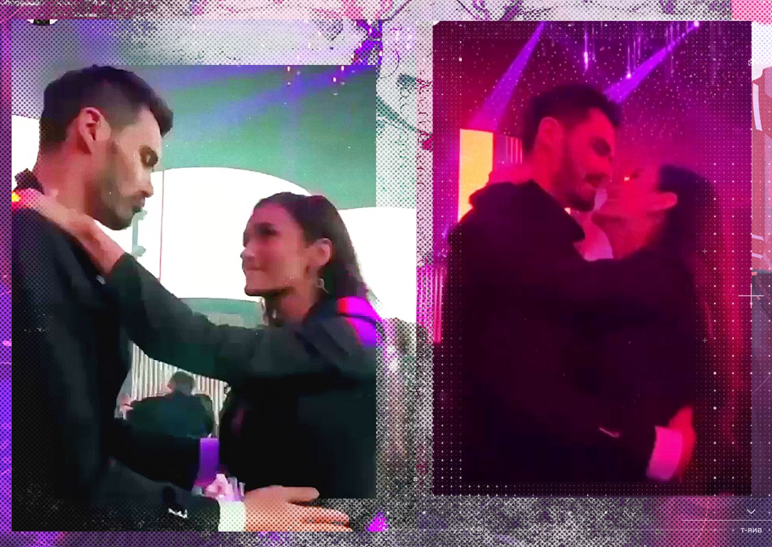 George Burcea și Viviana Sposub, momente romantice pe bandă rulantă. Au ...