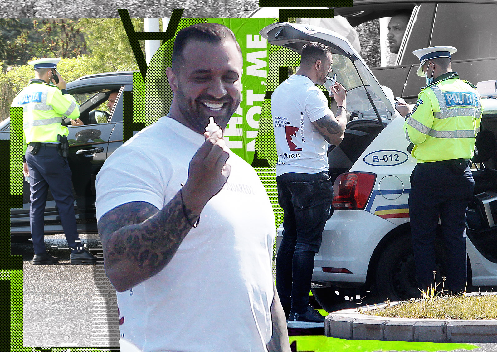 Alex Bodi, tras pe dreapta de Poliție în prima zi de libertate