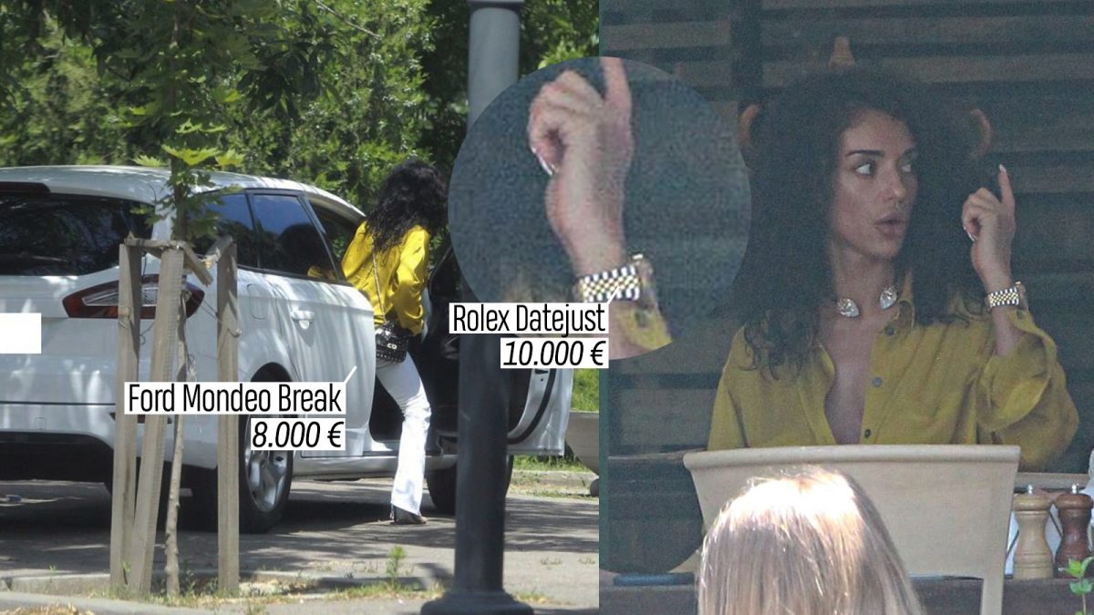 Alexandra Matei, plimbată cu o mașină mai ieftină decât ceasul ei