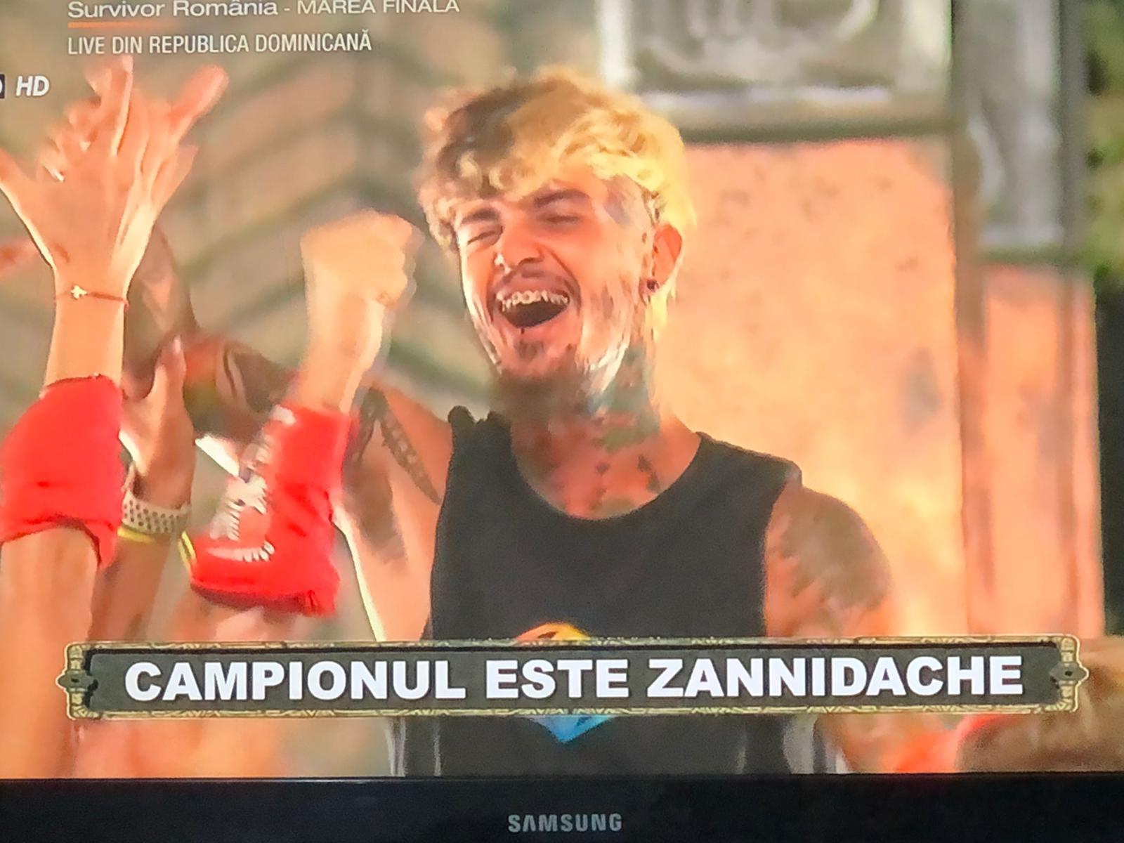 Declarațiile lui Zannidache, după câștigarea concursului Survivor ...