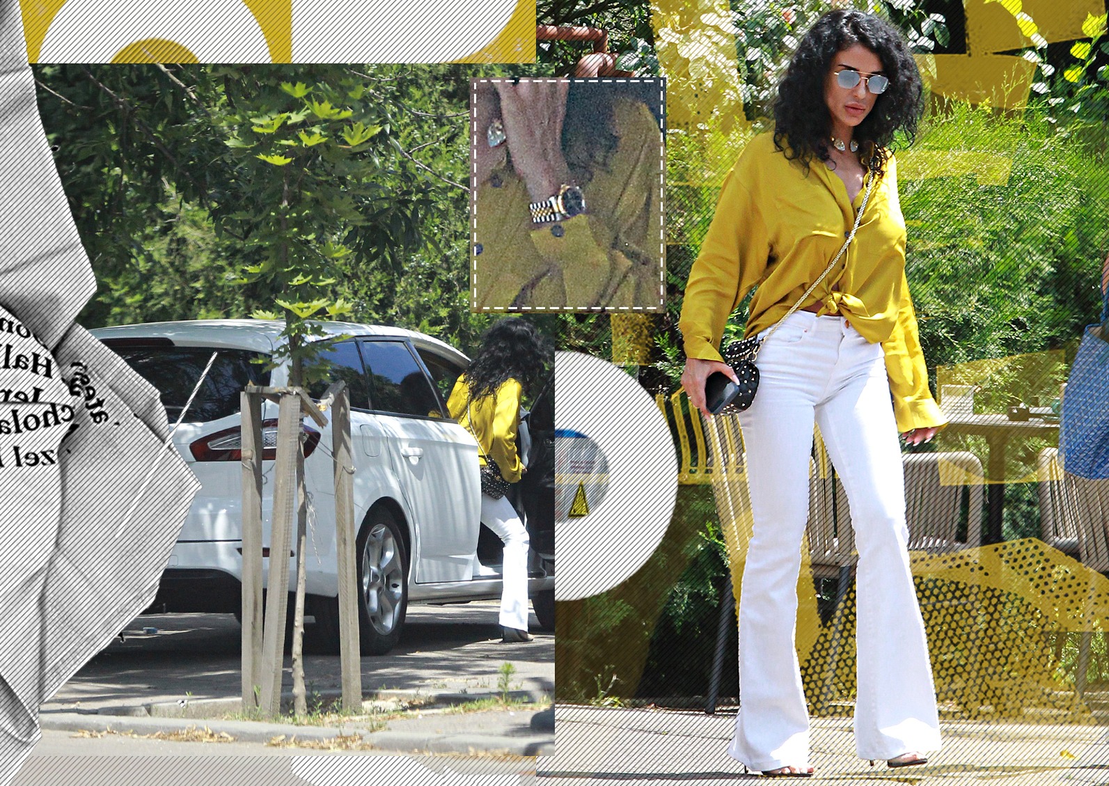 Alexandra Matei, plimbată cu o mașină mai ieftină decât ceasul ei