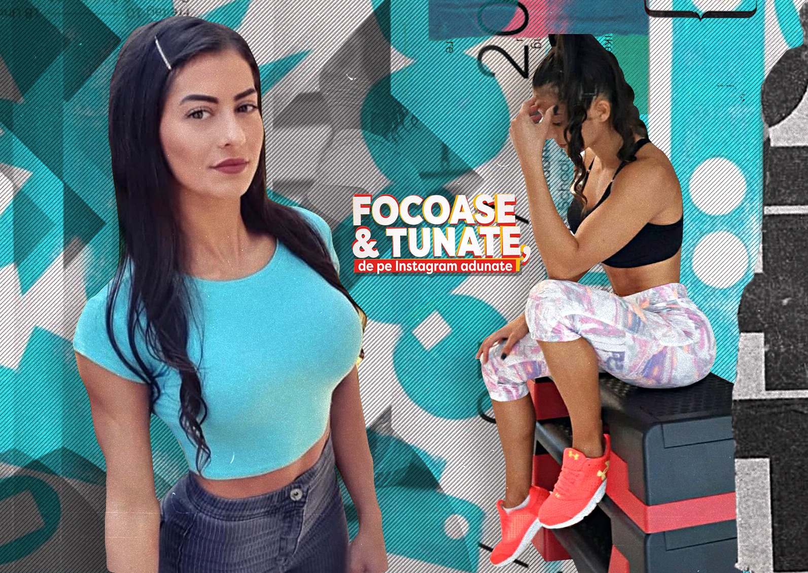 Cerasela are un trup perfect, pătrățele și cel mai fit funduleț