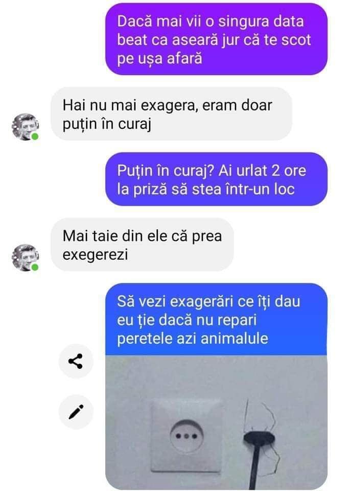 BANCUL ZILEI | ”Dacă mai vii o singură dată beat ca aseară, jur că te scot pe ușă afară!”