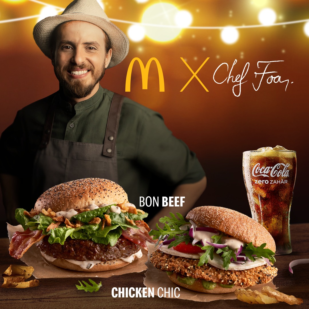 Ireal câți lei costă cei 2 burgeri de la McDonalds, ai lui Chef Foa ...
